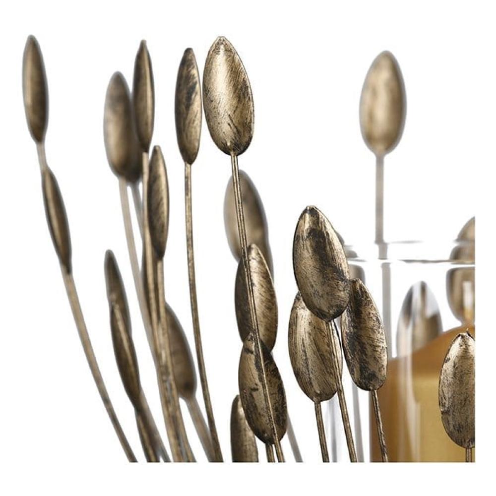 Rito.lv - Lai dzīve skan! :: TREVI SVEČTURIS H18CM, D17CM, ANTĪKA ZELTA ...