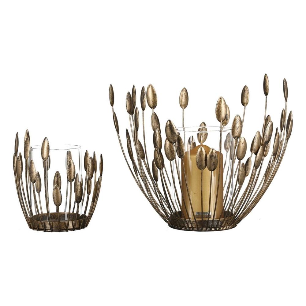 Rito.lv - Lai dzīve skan! :: TREVI SVEČTURIS H18CM, D17CM, ANTĪKA ZELTA ...